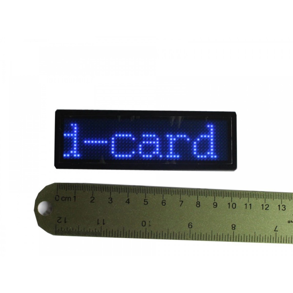 LED visiting card Blue