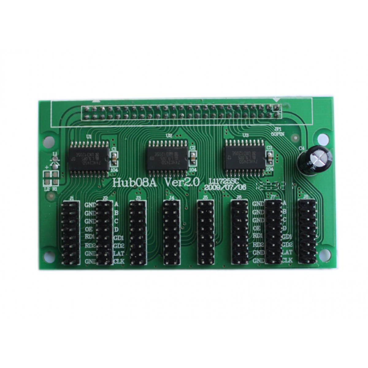 Hub08 LED Control Card no need 50pin cable